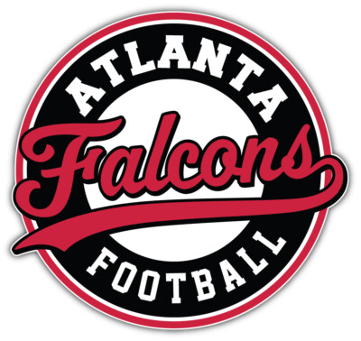 Atlanta Falcons Logo NFL Sport Car Bumper Sticker Decal "SIZES" | eBay