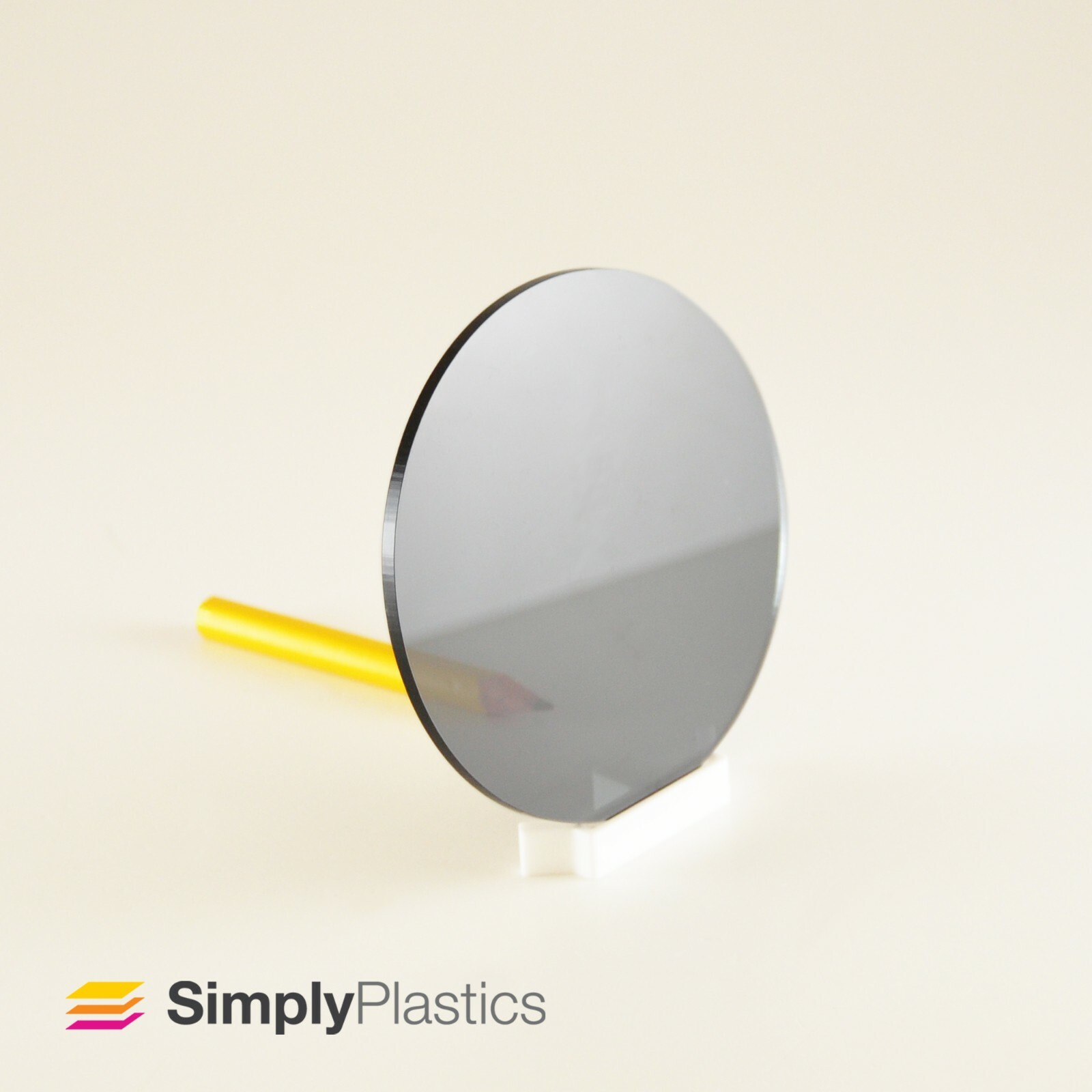 Perspex® Laser Cut Grey 9T20 Neutrals Acrylic Plastic Discs Circles ...