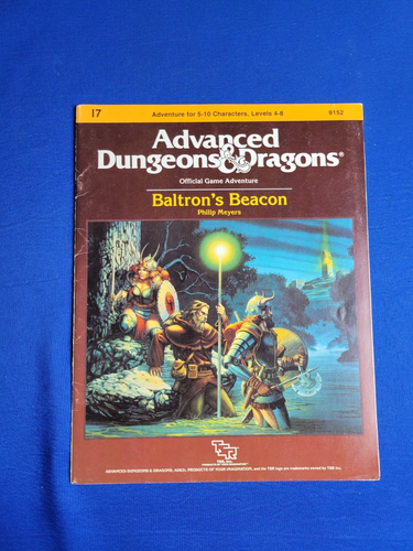 Baltron's Beacon Adventure Module - AD&D I7 | eBay