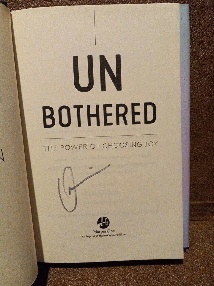 Unbothered - Omarion (Signed) 9780063119185| eBay