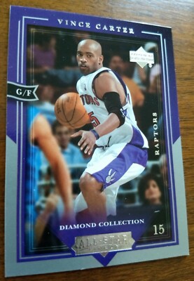 VINCE CARTER, 2004-05 UD DIAMOND COLLECTION #83, RAPTORS | eBay