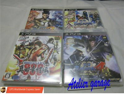 W/Tracking. PS3 Sengoku Basara HD + 4 Sumeragi + 3 Utage + Yukimura Set ...