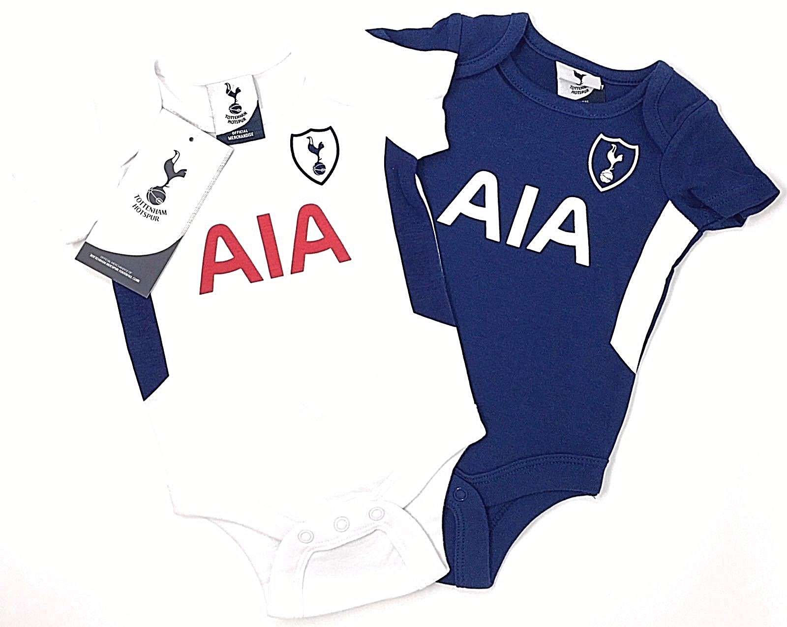 TOTTENHAM HOTSPUR FC SPURS BABIES - BODY PRAM SUIT SHORT SLEEVE BABY ...