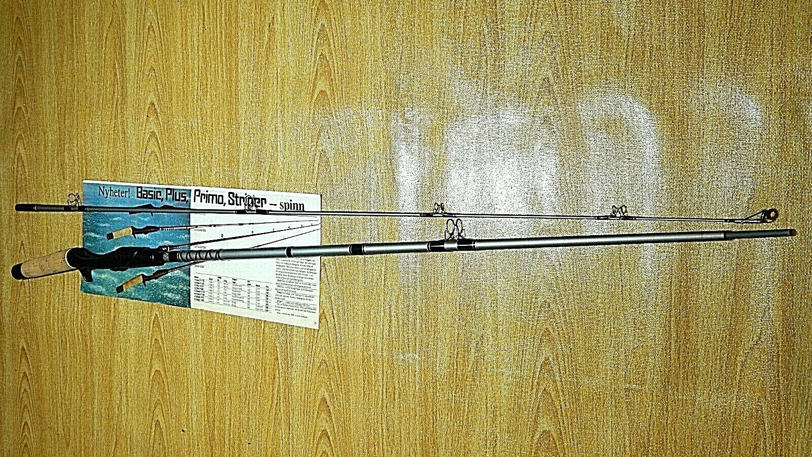 80's Vintage ABU Plus 1131S Fishing 1(2-15g) 6 1/2' casting rod-used ...