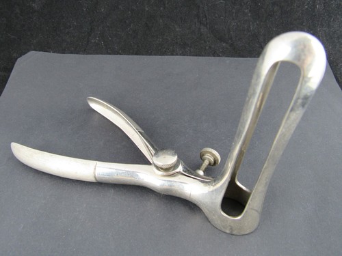 Vintage Gynecologist Bivalve Speculum Stainless German OB/GYN ...