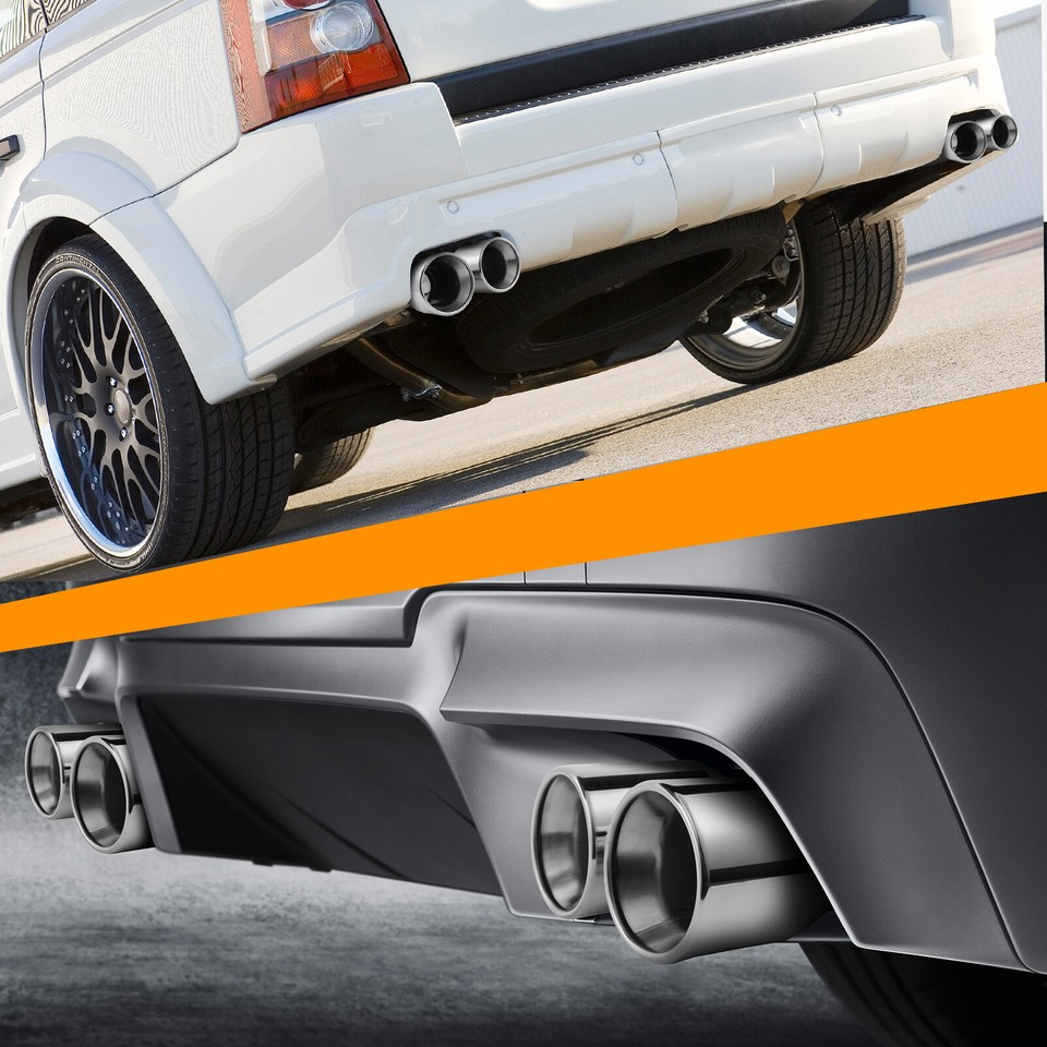 9.7" Quad Exhaust Tip 2.5" in 3.5" Out Pipe Tail For 2021-2025 Kia K5 2 ...