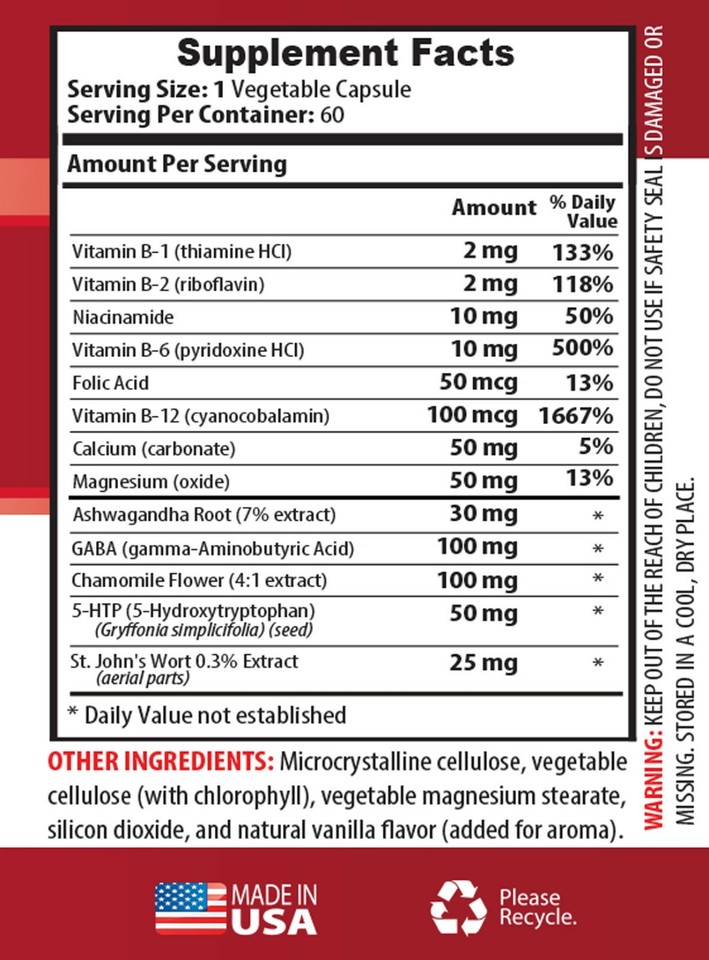 mood enhancer pills - MOOD SUPPORT COMPLEX - anti inflammation pills 3 ...