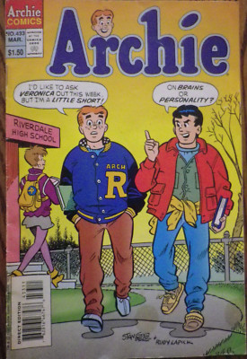 Archie #433 - March 1995 - Archie Comics - VERY NICE Look | eBay
