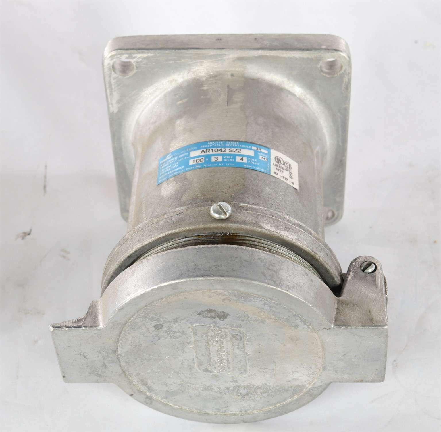 Crouse-Hinds Ar1042 S22 Model M4 Receptacle for sale online | eBay