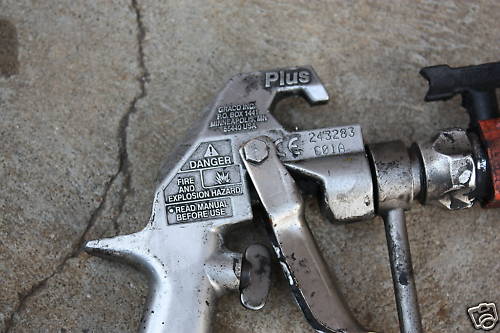 Graco Plus 243283 5000 psi airless spray Gun and 214-625 Filter | eBay
