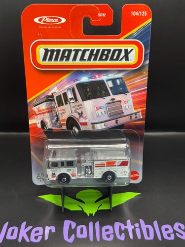 Matchbox 2025 White Pierce Arrow XT Fire Engine # 104/125 | eBay