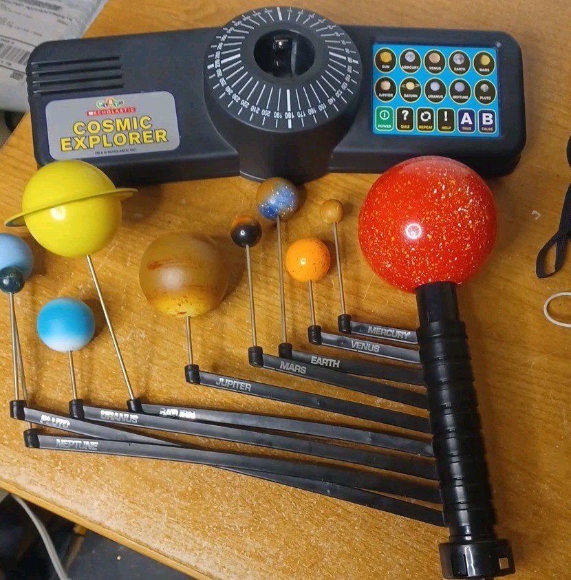 Scholastic Interactive Planetarium Scientific Space Learning Toy ...