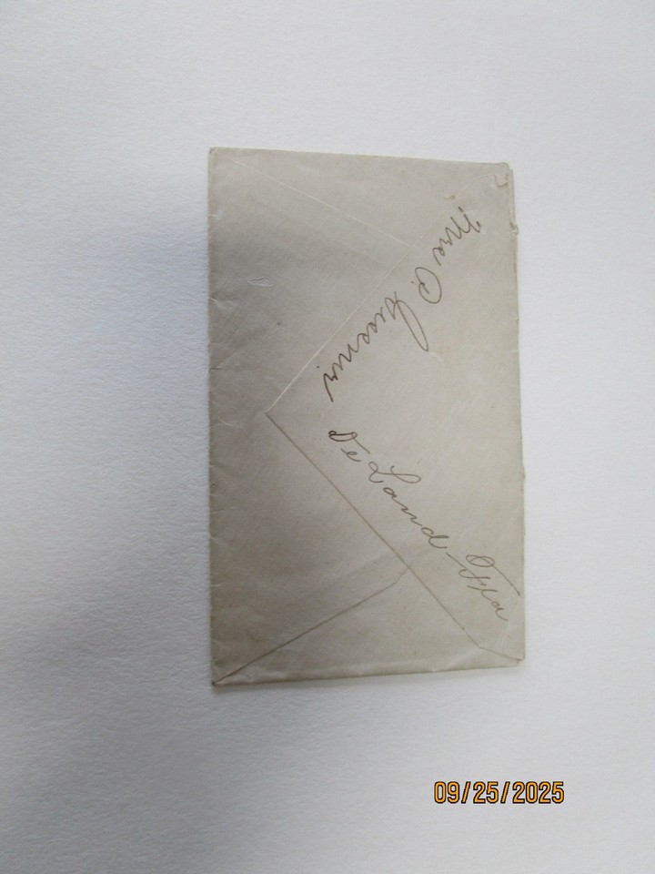 WASHINGTON 2 CENT STAMP ENVELOPE POSTMARKED 1919 DELAND FLA STAMP ...