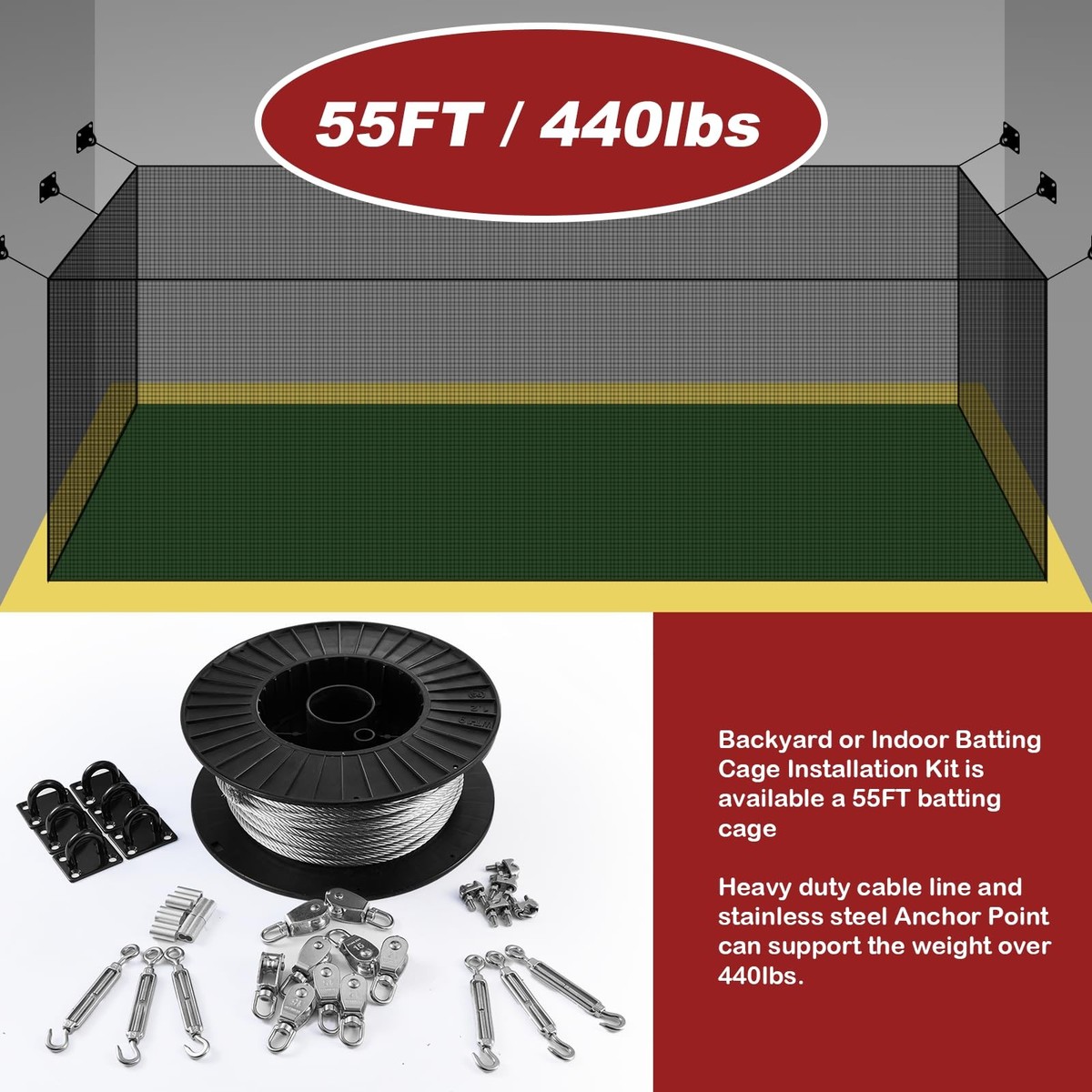 Retractable Batting Cages