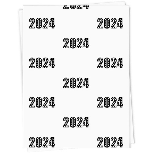 'Year 2024' Gift Wrap / Wrapping Paper / Gift Tags (GI043506) | eBay