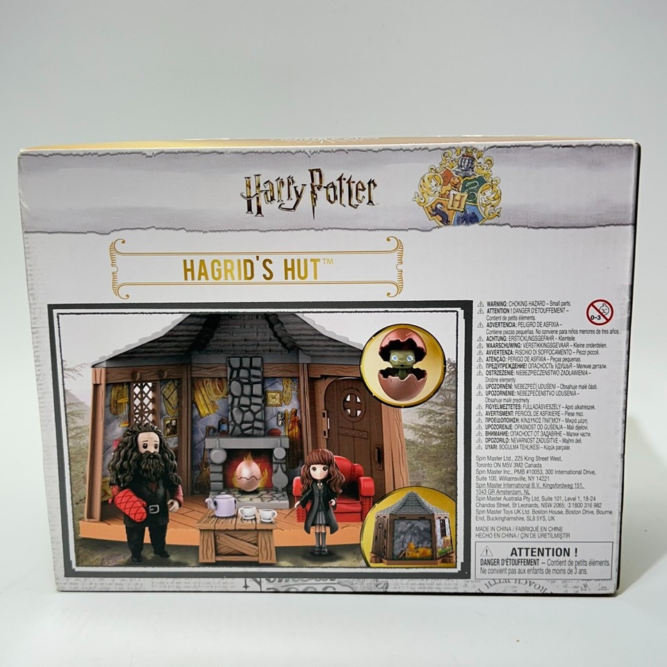 Wizarding World Harry Potter Magical Minis Hagrid’s Hut Playset w/ 2 ...