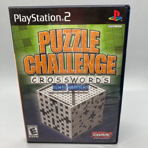 Puzzle Challenge Crosswords and More - Playstation 2 PS2 - Complete in ...