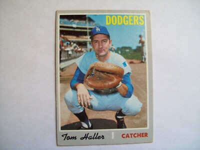 Tom Haller Los Angeles LA Dodgers 1970 TOPPS #685 MLB BASEBALL ***READ ...