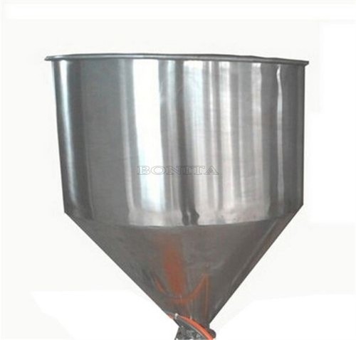 50 L Paste Cosmetic Filling Machine Hopper / Cover For Horizontal Full ...