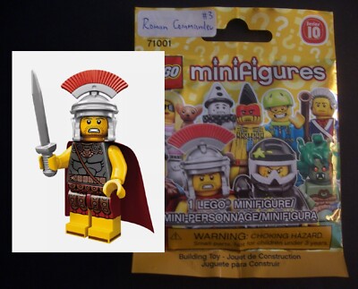 Lego Collectible Minifigure -Roman Commander - Series 10 NEW SEALED ...