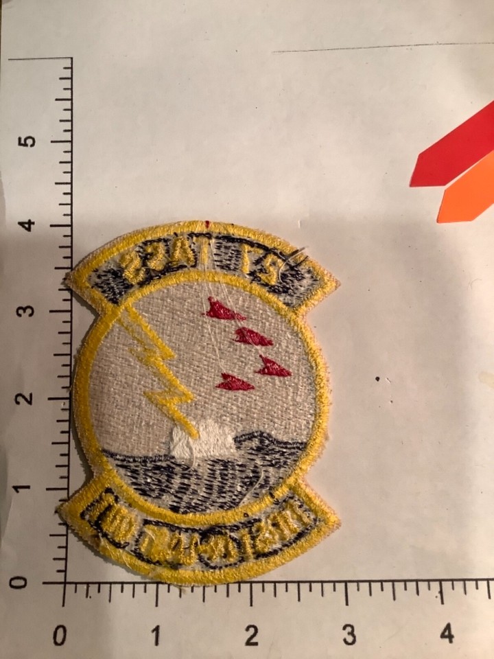 VINTAGE U.S.A.F. 27TH TASS SQUADRON PATCH | eBay