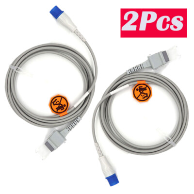 Fit For Philips M4735A SpO2 Sensor Probe Extension Cable Adapter Pulse ...