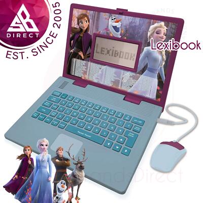 Lexibook Disney Frozen II Bilingual Educational Laptop with 124 ...