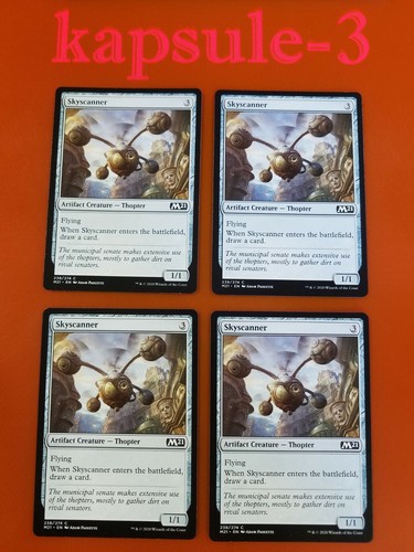 4x Skyscanner | M21 Core Set 2021 | MTG Magic Cards | eBay