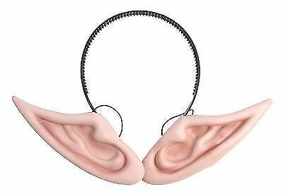 Adult Child Large Pointed Pixie Elf BFG Rubber Ears Headband Fancy ...