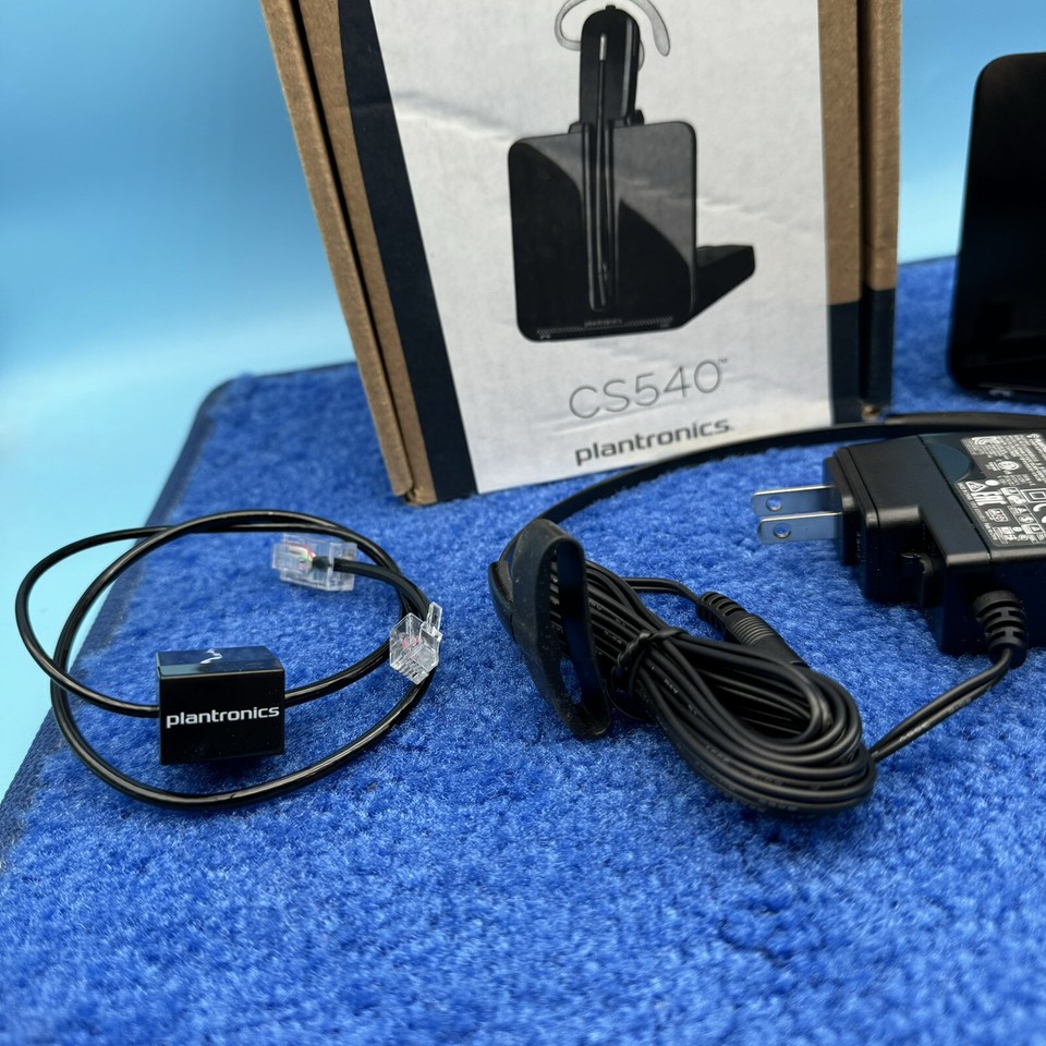 Plantronics - CS540 Wireless DECT Headset (Poly) - Single Ear (Mono ...