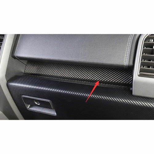 For Ford F150 F-150 15-20 Real Carbon Fiber Central Console Dashboard ...