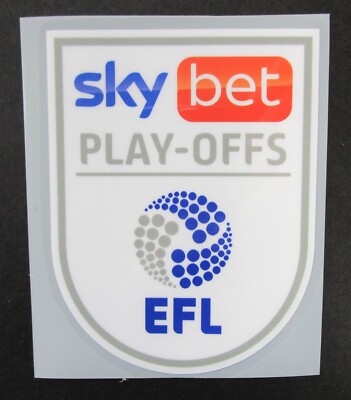 Official 2018 2020 EFL LEAGUE 1 SKY BET PLAY-OFFS SLEEVE PATCH PLAYER ...