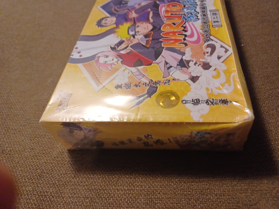 AW Anime WRLD NarutoNinja Cards Booster Box - Official Anime CCG SEALED ...