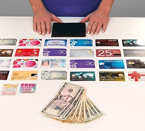 Wonder Wallet Slim Leather Wallets As Seen on TV Black | eBay