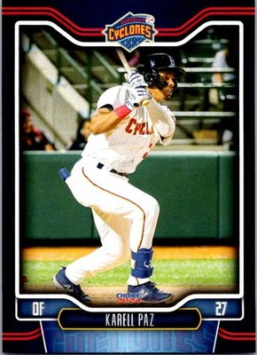 Karell Paz 2024 Choice Brooklyn Cyclones #13 Brooklyn Cyclones | eBay