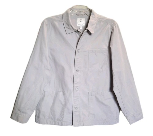 Free Assembly Men's Work Chore Jacket Utility Workwear Coat Stone Gray ...