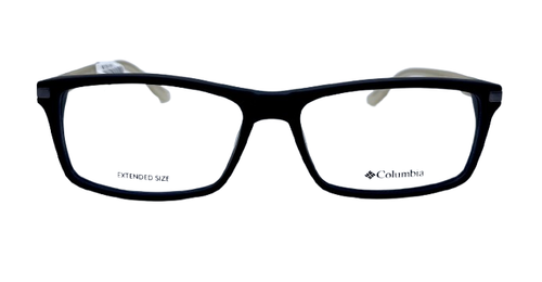 Unisex Colombia C8010 002 Rectangle Matte Black/Beige Full Rim Frames ...