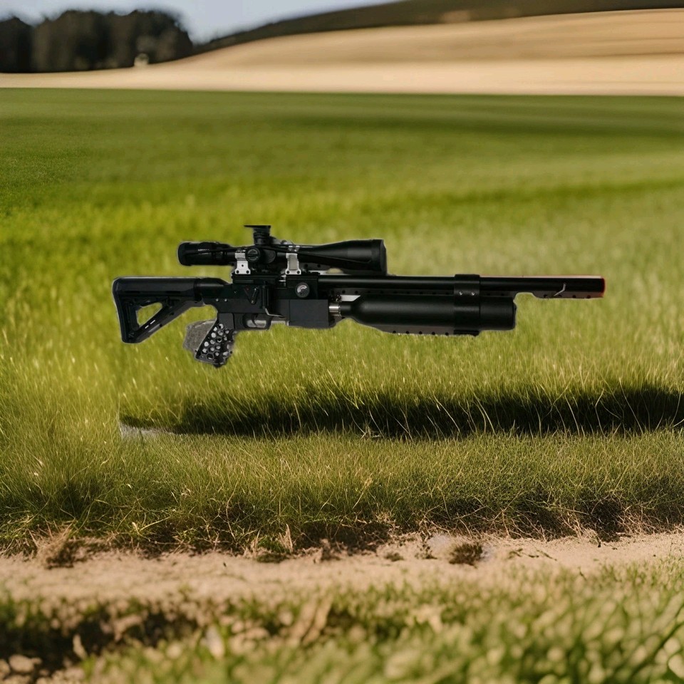 Air Venturi Avenger Barrel/Band With Picatinny Rail (60.5mm Aluminum ...