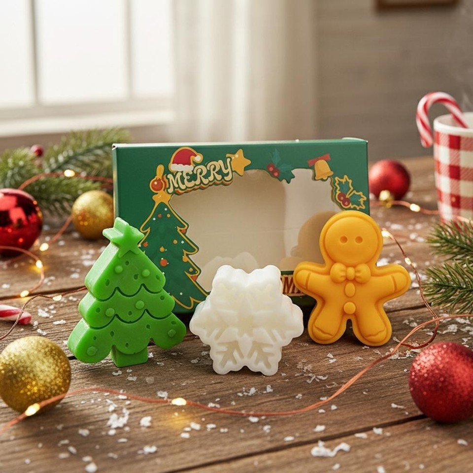 Christmas Bath Soap, Natural Soap Bar Christmas Gifts Women Organic ...