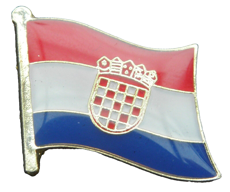 Croatia Croatian Flag Pin Badge Brooch Republika Hrvatska | eBay UK