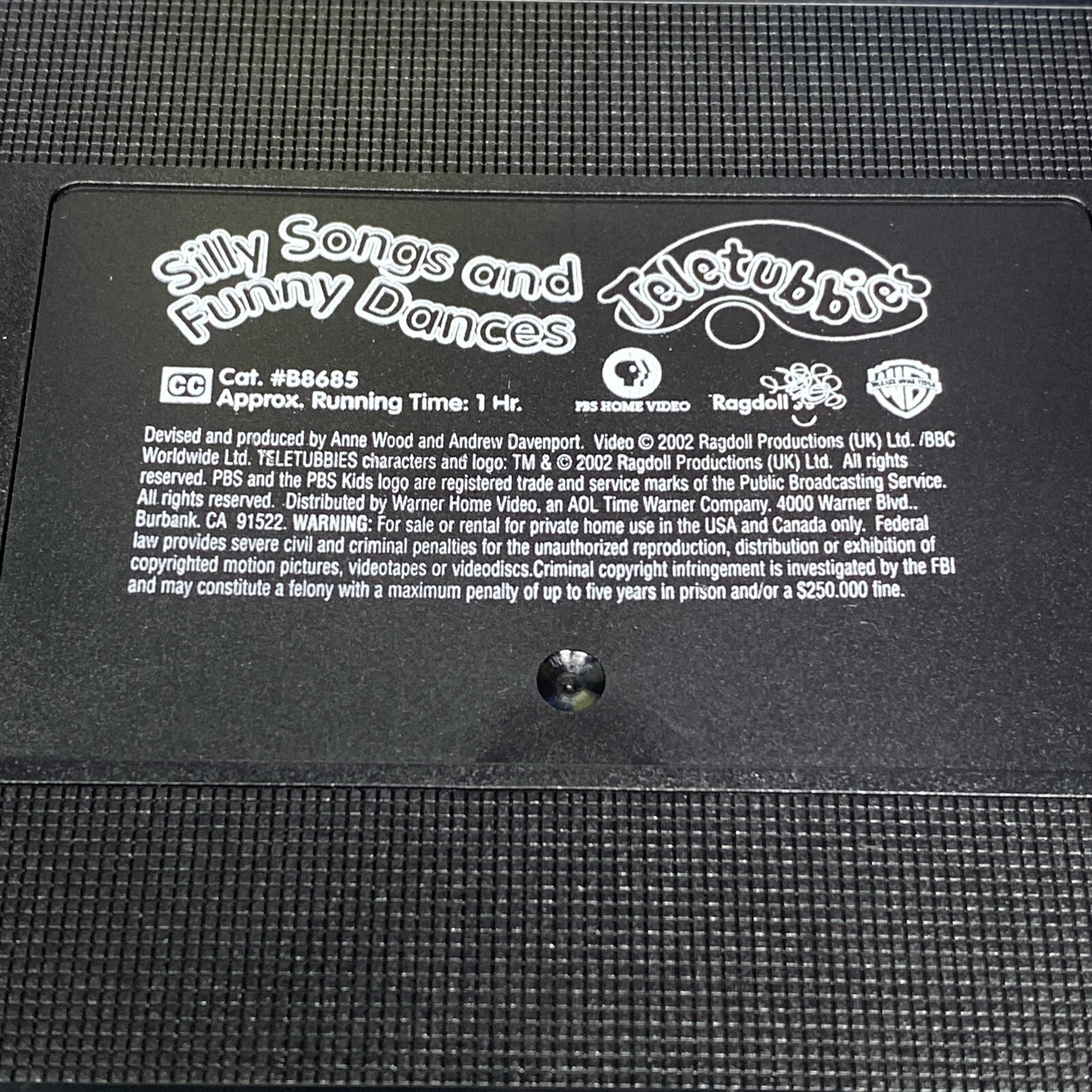 Teletubbies Silly Songs and Funny Dances VHS Tape 2002 Slip Sleeve ...