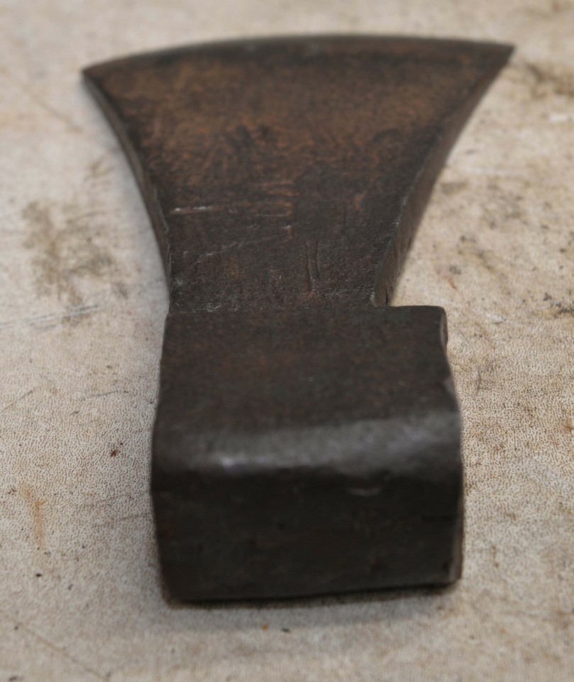 Antique trade axe blacksmith forged collectible primitive french early ...