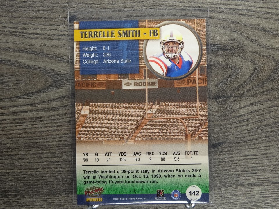2000 Pacific Draft Picks 999 #442 Terrelle Smith /999 | eBay