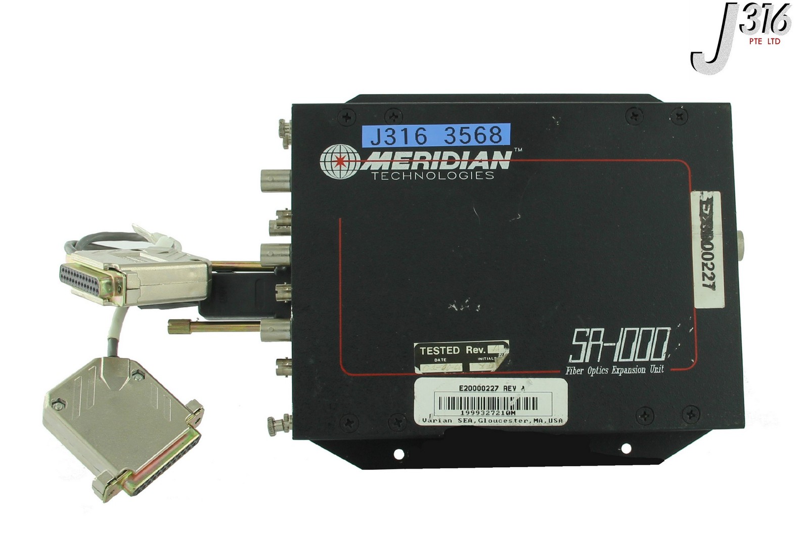 3568 MERIDIAN TECHNOLOGIES FIBER OPTIC EXPANSION UNIT SR-1000/S | eBay