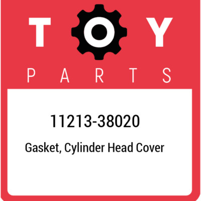 11213-38020 Toyota Gasket, cylinder head cover 1121338020, New Genuine ...