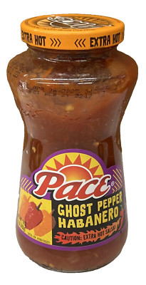 Pace Ghost Pepper Habanero Extra Hot Salsa 16 oz | eBay
