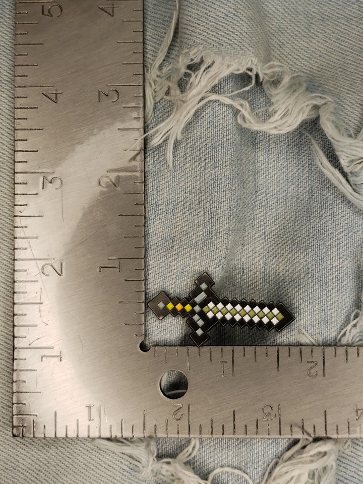 Minecraft Sword Enamel Pin | eBay