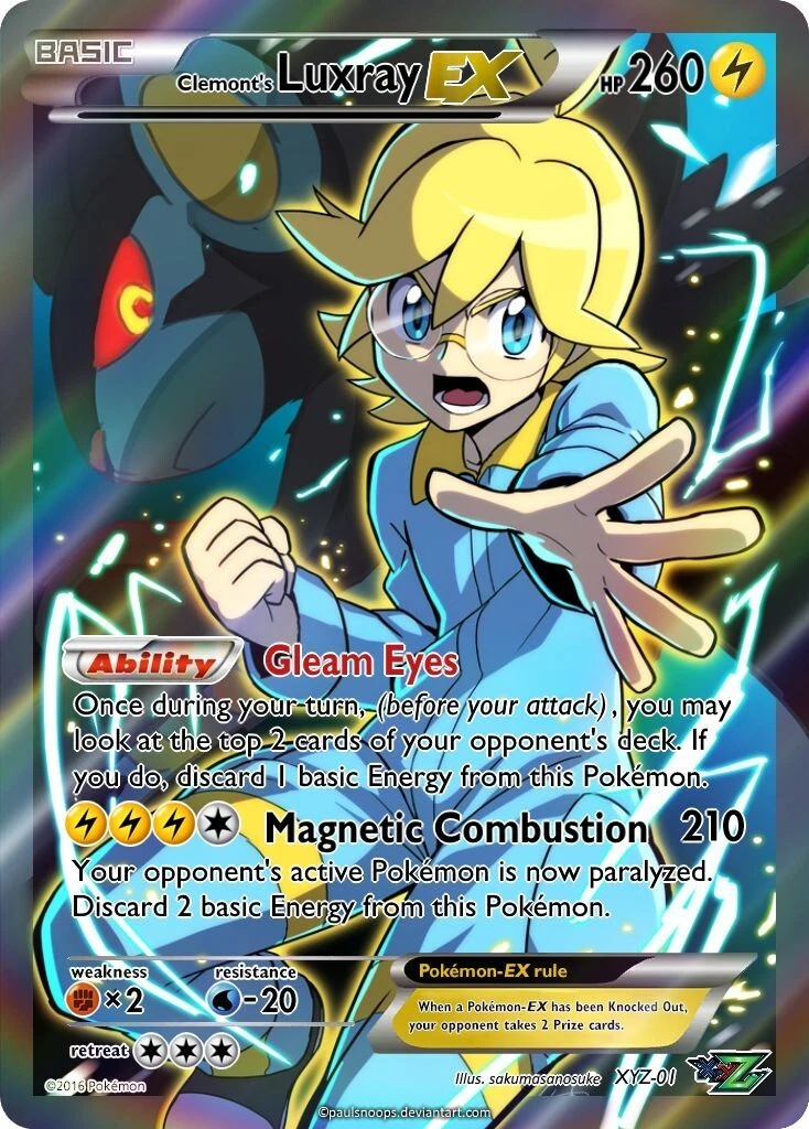 Luxray Card Ex