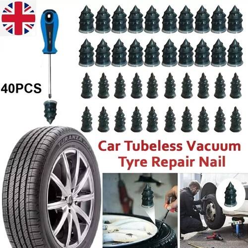 Tire Repair Screw in Rubber Plug Nail Car Tyre Off-Road Tire Puncture ...