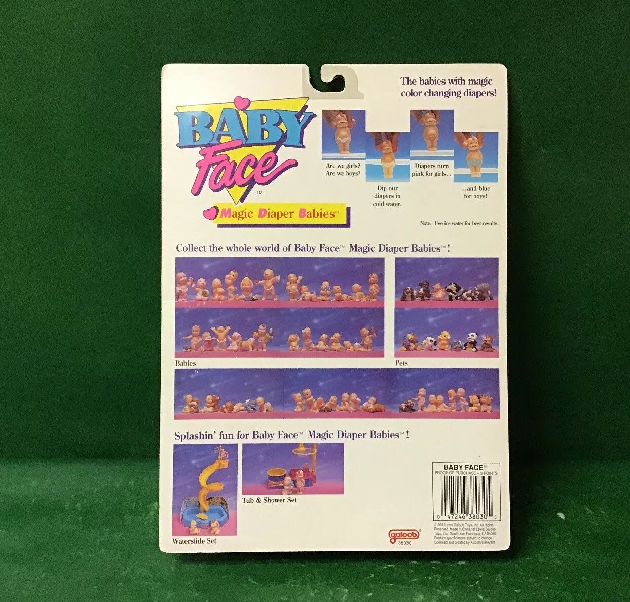 1981 BABY FACE: MAGIC DIAPER BABIES PETS NIC BY GALOOB | eBay